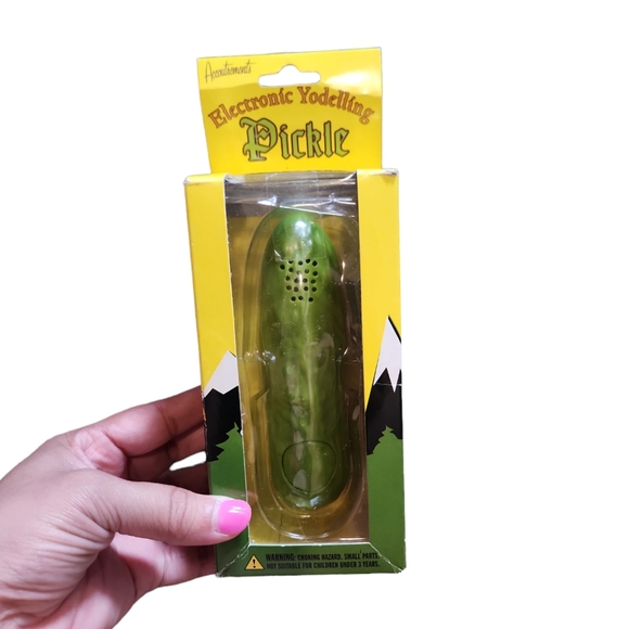 Archie Mcphee | Toys | Archie Mcphee Yodeling Pickle Open Box | Poshmark